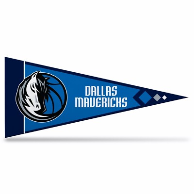 Dallas Mavericks NBA Mini Pennant 9"x4", New, Felt, Made in USA banner ...