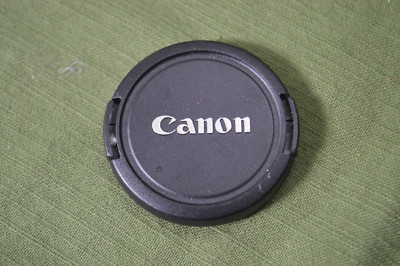 Canon E-52mm Black Front Lens Cap for 52mm Lens | eBay