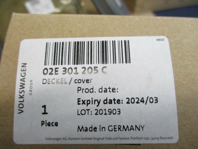 OEM VW Beetle A5 Multi Coupling DSG Clutch Repair Kit 02E398029B ...