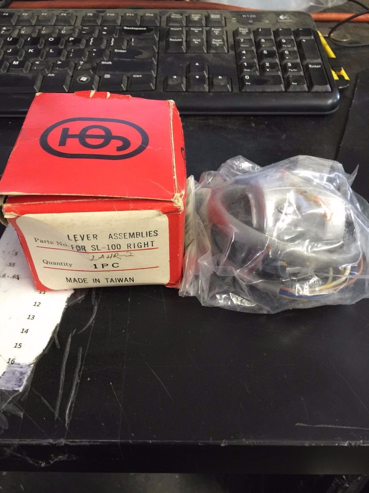 Vintage NOS Shakeda Right Lever Light Control Switch Fits: Honda SL100 ...