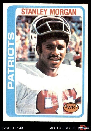 1978 Topps #361 Stanley Morgan Patriots RC Tennessee 4 - VG/EX | eBay