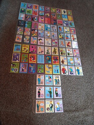 1994 Simpson's Flip-O-Matic Cards + Skybox Cards 95 Cards | eBay