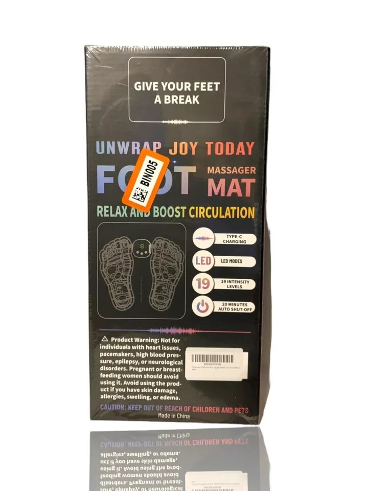 New/Sealed, Foot Massager Mat, Relax And Boost Circulation. Bid-NS-7 | eBay
