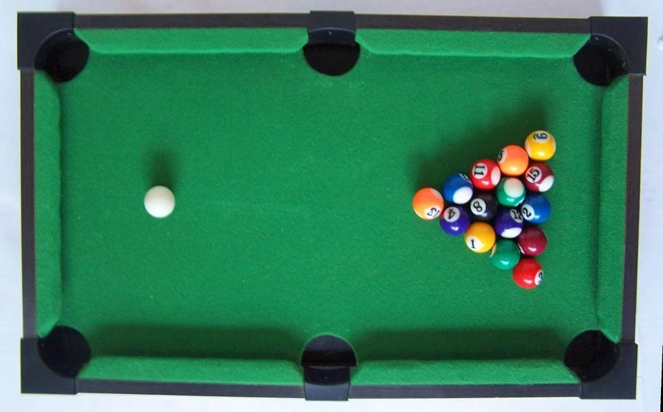 Billiards Table Top View