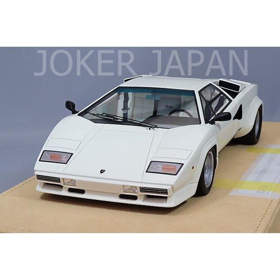 Make Up IDEA 1/18 Lamborghini Countach LP5000S 1982 IM065C White JDM | eBay