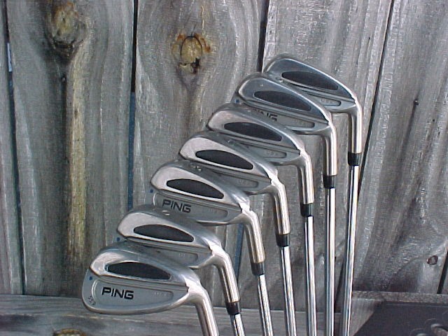Matching #s PING S59 Blue Dot Golf Clubs Irons Set 4 - PW w Dynamic ...