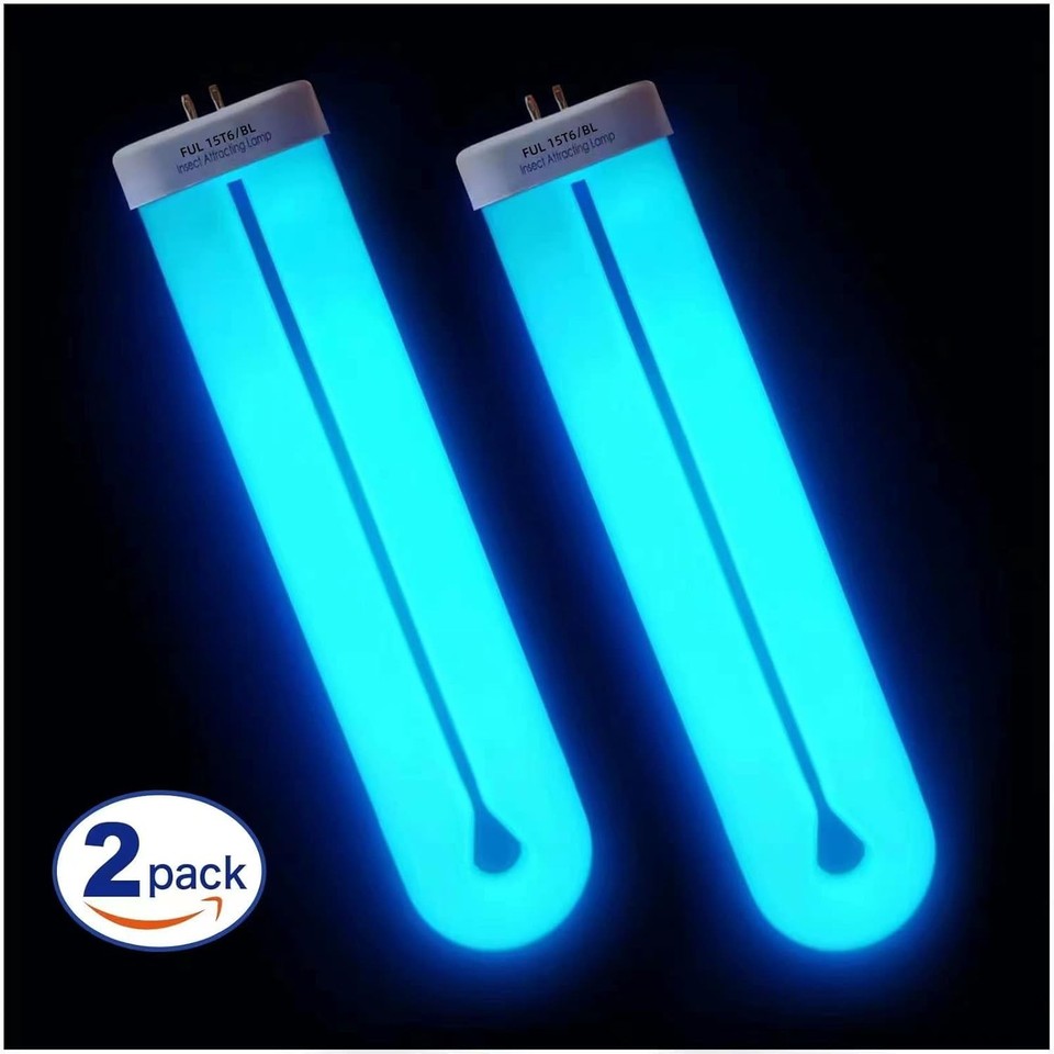 15W Bug Zapper Replacement Bulb for BK-15D BF-35 Black Flag Stinger UV ...