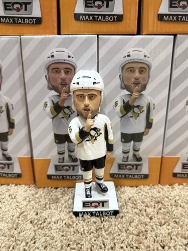Pittsburgh Penguins Max Talbot "SHHH!!!" Bobblehead SGA 2/27/2025 7500 ...