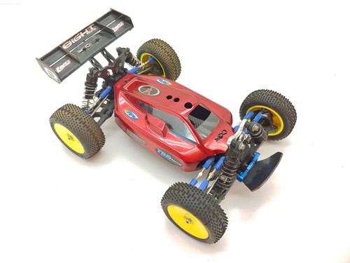 *RARE* Losi Mini 8ight 1/14 Scale 4x4 RC Buggy Roller Rolling Chassis ...