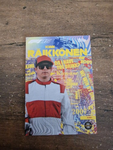 Topps 2025 Kimi Raikkonen Limtied Edition Diamond Exclusive | eBay UK