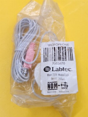 ⭐️⭐️⭐️⭐️⭐️ 7003870 Labtec Desktop Microphone | eBay