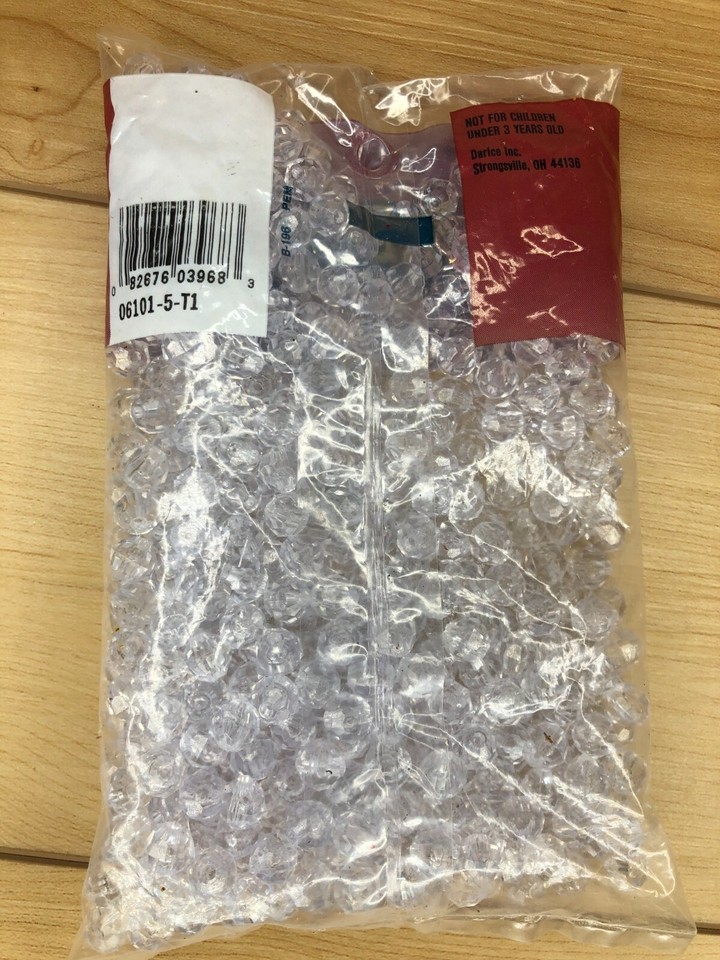 Darice Craft Designer Crystal Beads 8MM Faceted Beads 480 pcs U.S.A. | eBay