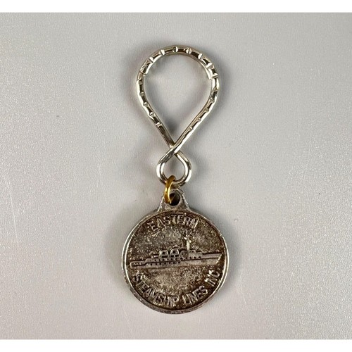 Vintage Eastern Steamship Lines Inc. Keychain Key Ring Silver Tone | eBay