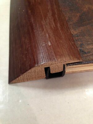 Real Solid Oak Ramp For Wood Flooring Profile Trim Door Threshold Bar ...