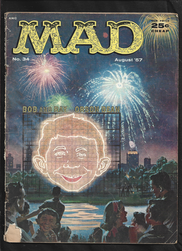 MAD MAGAZINE #34 G- 1957 EC | eBay
