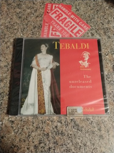 Renata Tebaldi - The Unreleased Documents by Renata Tebaldi (CD, May ...