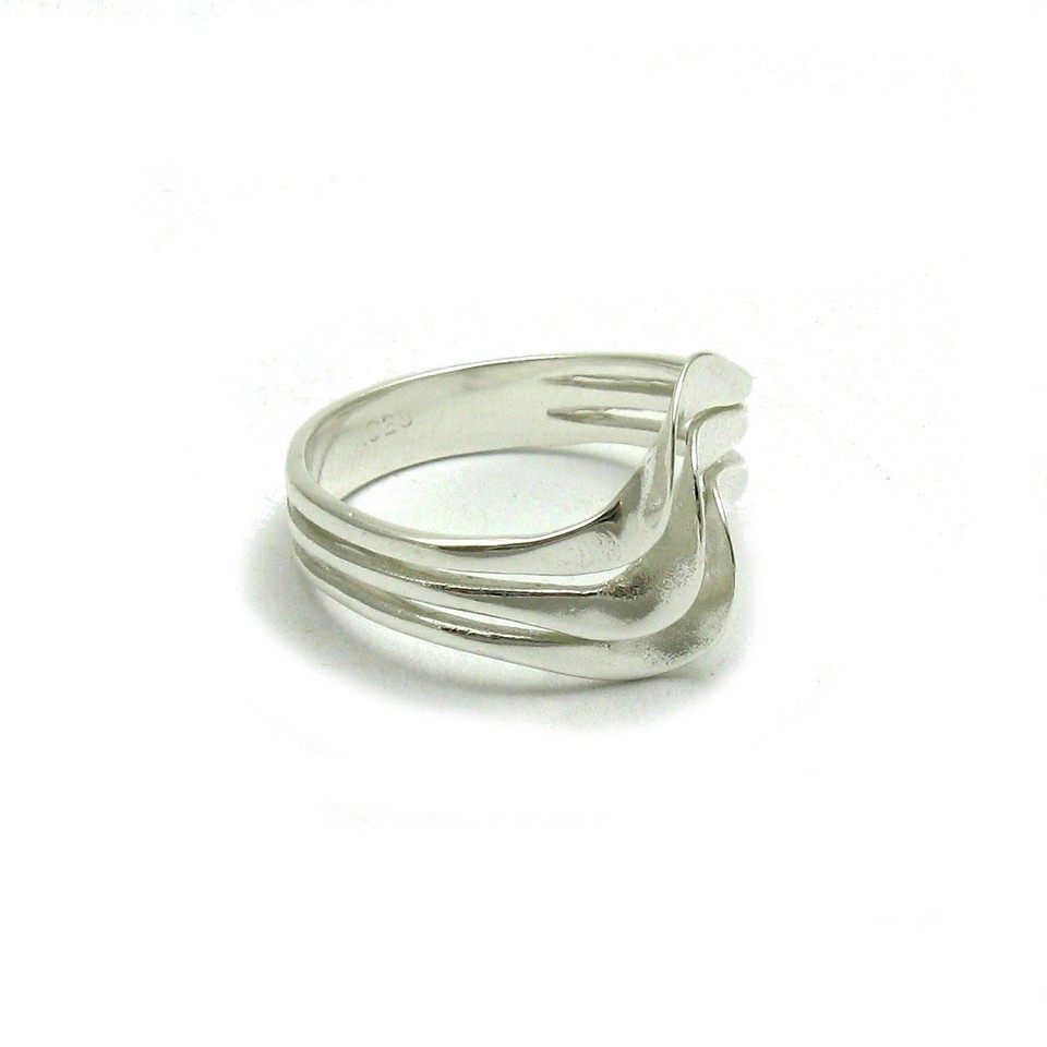 Genuine Sterling Silver Ring Hallmarked Solid 925 Perfect Quality ...