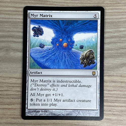 MYR MATRIX DARKSTEEL ARTIFACT MAGIC CARD THE GATHERING WIZARDS OF THE ...
