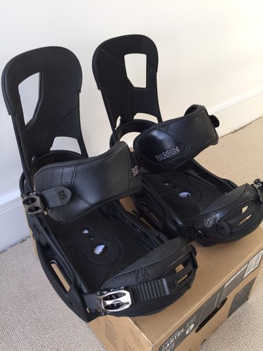 Burton Cartel EST snowboard bindings size Large in black - The Channel ...