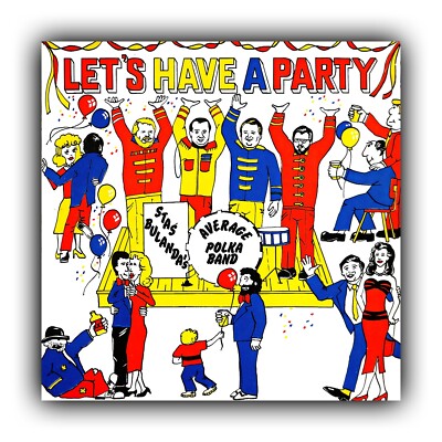 STAS BULANDA BAND POLISH POLKA RECORD LP "LET'S PARTY" SUPER POLKA ...