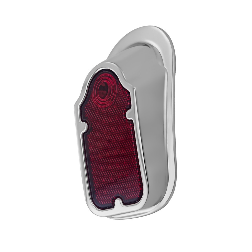 Motorcycle LED Tombstone Tail Light Brake Lights for Harley Cafe Racer ...