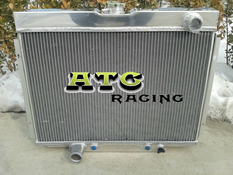 4 ROW RADIATOR For 1967-1970 Ford Mustang Mercury Cougar XR7 V8 4.7/5.0 ...