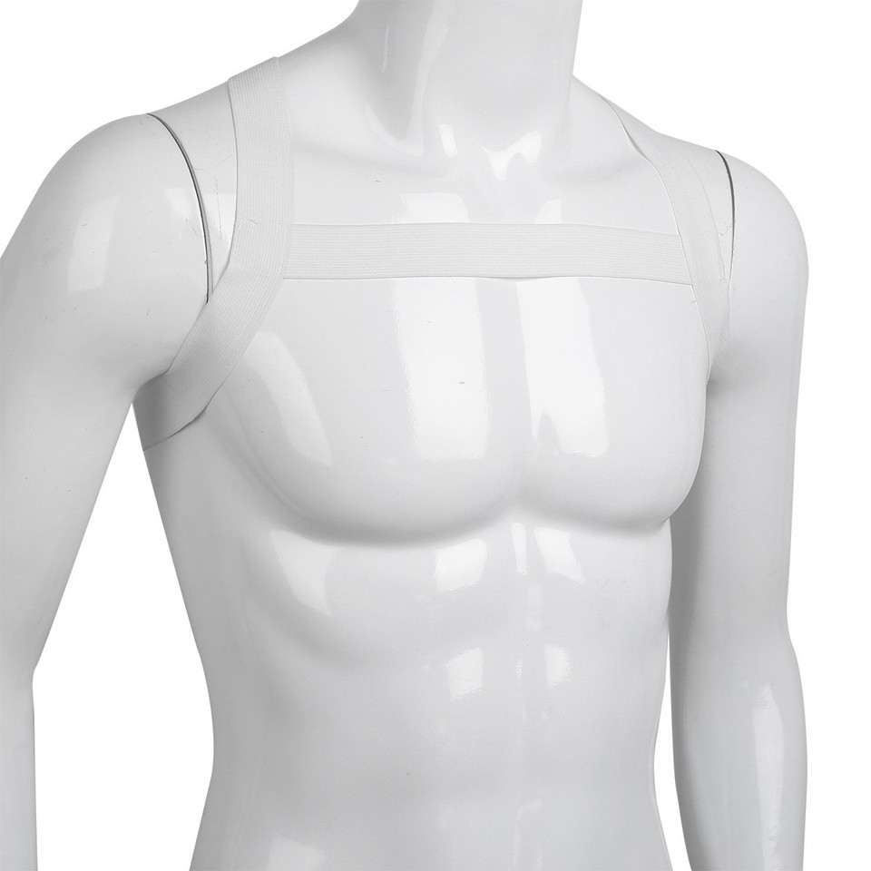 Mens X-Shape Back Elastic Chest Strap Harness Belt Clubwear Costume ...