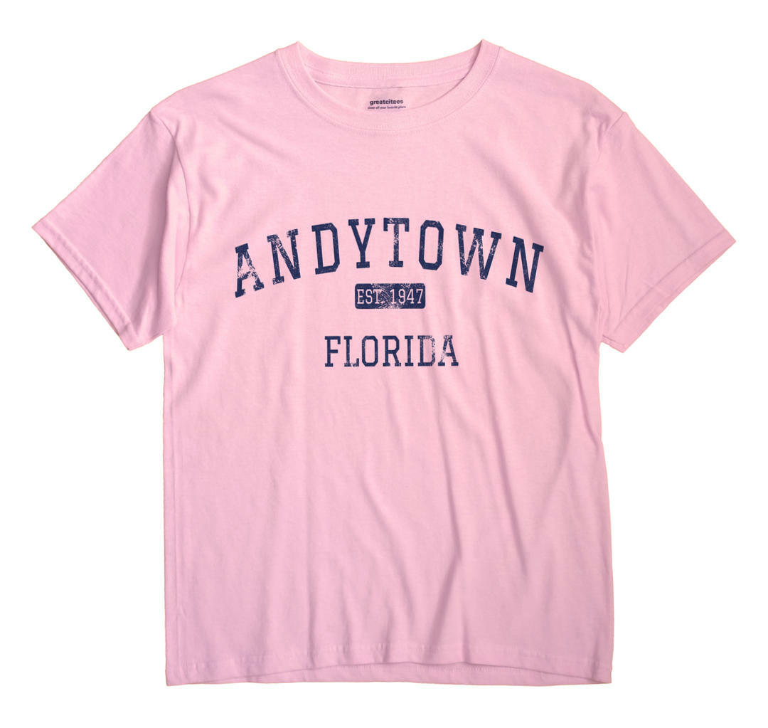 Andytown Florida FL T-Shirt EST | eBay