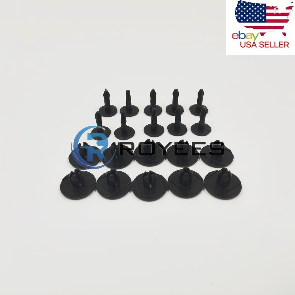 FOR TOYOTA FENDER LINER CLIPS PUSH IN CLIPS FACTORY 90467-07214 10 PACK ...