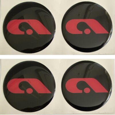 Adria Alloy wheel centre caps Sticker caravan Motorhome Dent Black ...