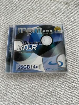 MPM 25GB Blu Ray Disc BD-R Platinum Surface | eBay Australia