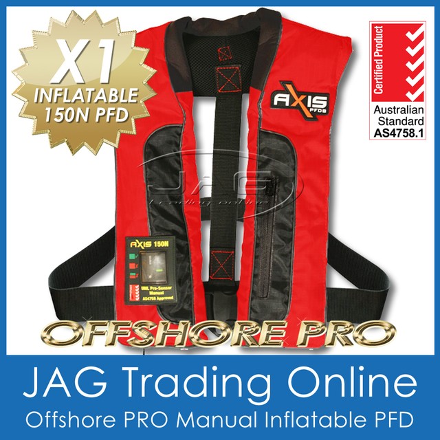 Axis Offshore PRO Life Jacket - UML ProSensor - Never - extra recharge ...