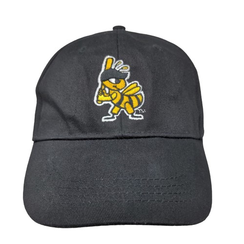 BWM Global Men's Strapback Hat Black Salt Lake Bees Embroidered Logo | eBay