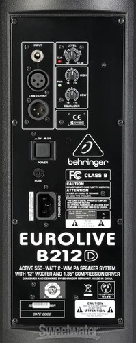 Behringer Eurolive B212D 550W 12 inch Powered Speaker | eBay