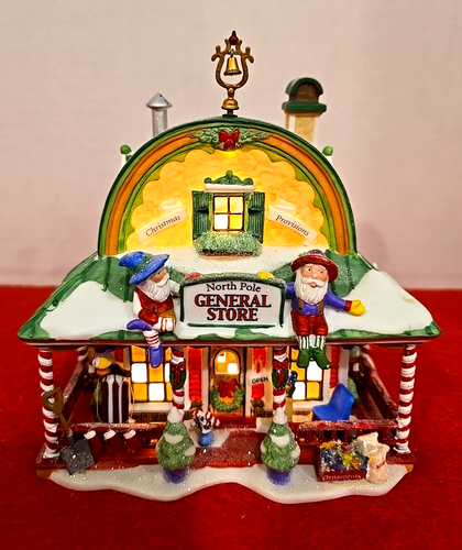 DEPT 56 Elf Land "North Pole General Store" Lights Beautifully 56797 | eBay