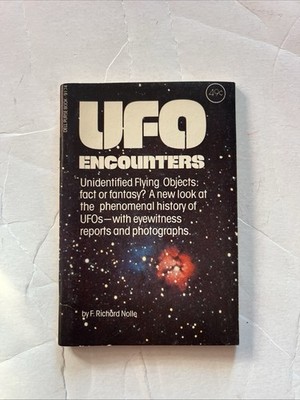 Rare Vintage 1978 UFO Encounters Richard Nolle Dell Purse Book 9174 ...