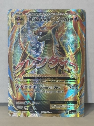 M Charizard EX (Full Art) 101/108 Evolutions Holo | eBay