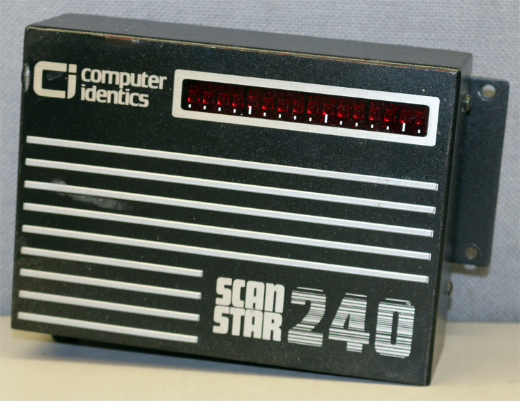 Computer Identics ScanStar 240 Barcode Scanner Reader A1-62630-111 | eBay
