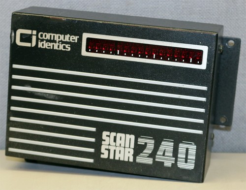 Computer Identics ScanStar 240 Barcode Scanner Reader A1-62630-111 | eBay
