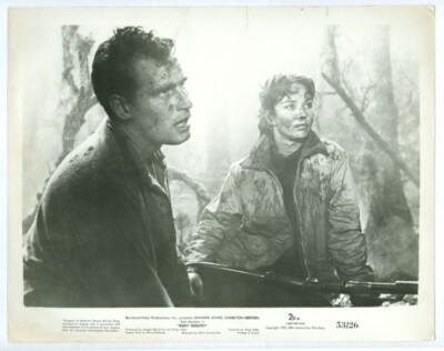 CHARLTON HESTON, JENNIFER JONES original movie photo 1952 RUBY GENTRY ...