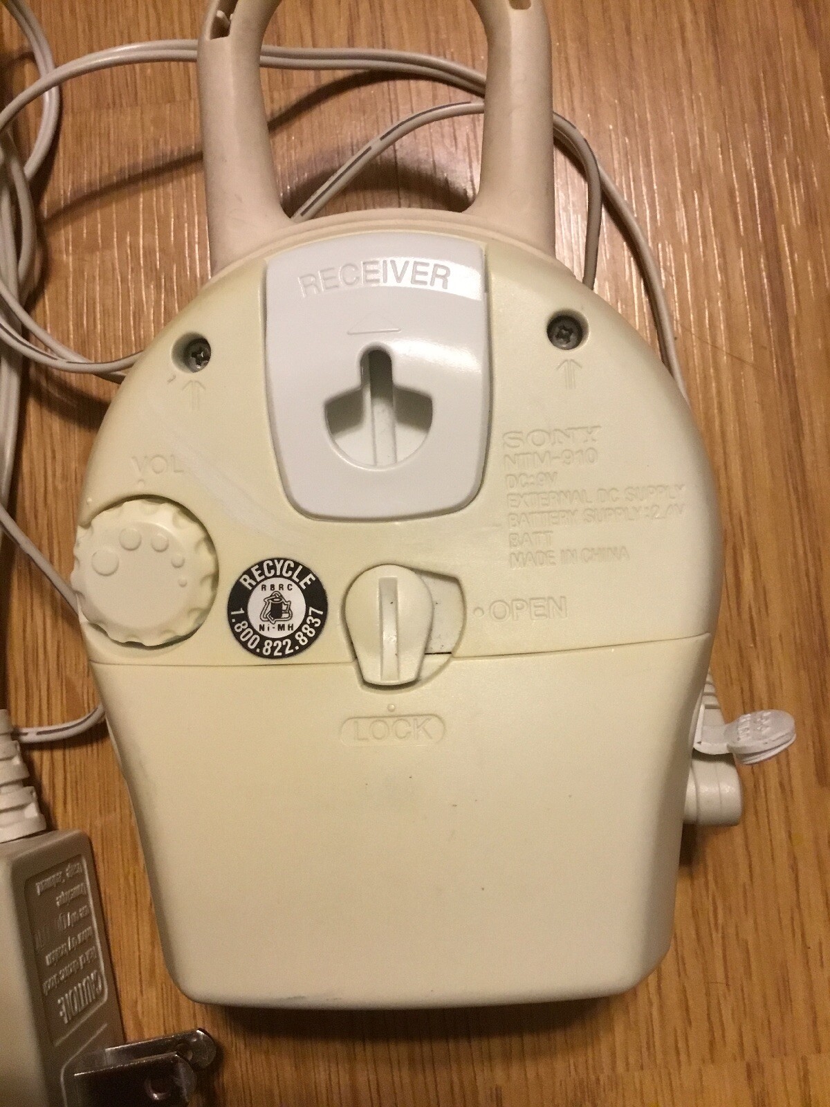 SONY BABY CALL NURSERY MONITOR NTM-910 RECEIVER, TRANSMITTER & AC ...