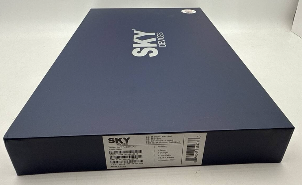 Sky Pad 10 Max 10.1" HD Android 13 Tablet 3GB RAM 64GB LTE Complete Kit ...