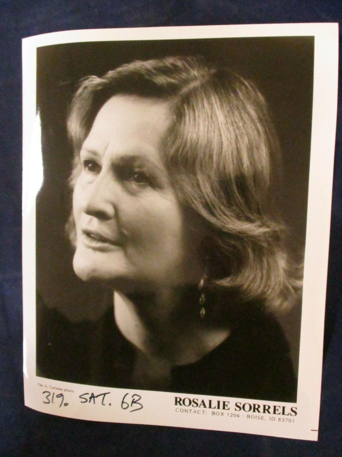 Vintage Rosalie Sorrels American folk singer-songwriter Glossy Press ...
