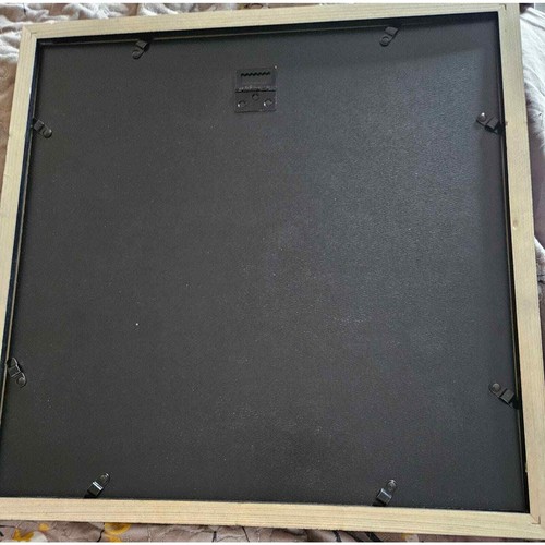 14x14 Frame Black With Mat 10x10 Solid Wood Picture Frames Wall ...