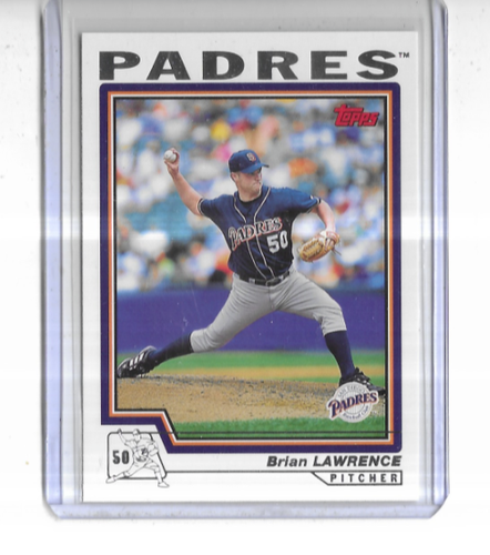 2004 Topps #184 Brian Lawrence San Diego Padres | eBay