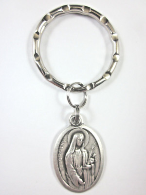 St Dorothy Medal Italy Key Ring Gift Box & Prayer Card | eBay