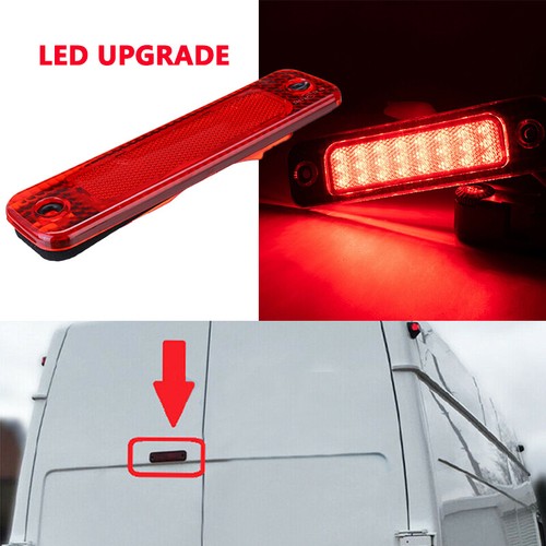 3rd LED Brake Light High Mount Tail Lamp Red For Ford Transit MK7 2006 ...