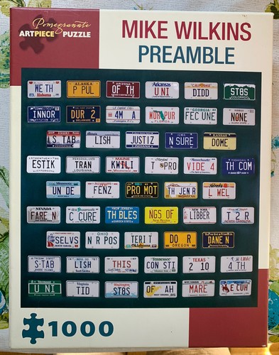 Pomegranate Art Piece Puzzle Mike Wilkins Preamble 1000 Piece License ...
