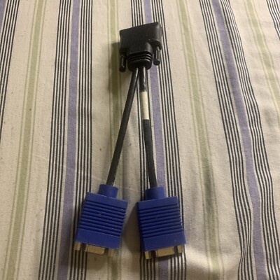 Dell G9438 Molex LFH Dual VGA Video Monitor Splitter Y Cable | eBay