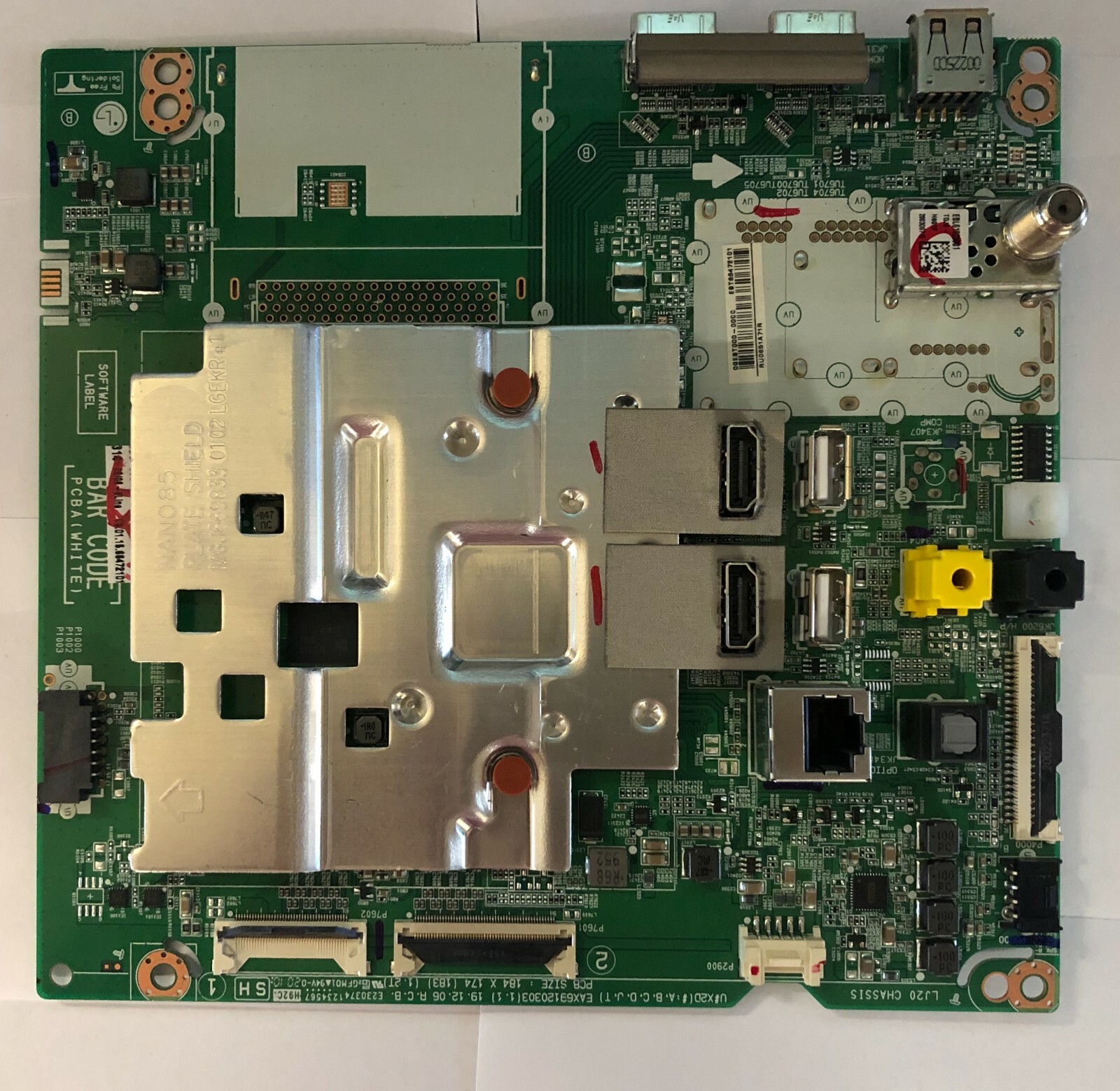 LG EBT66472101 Main Board for 86un8570aud.buswljr Buswlkr for sale ...